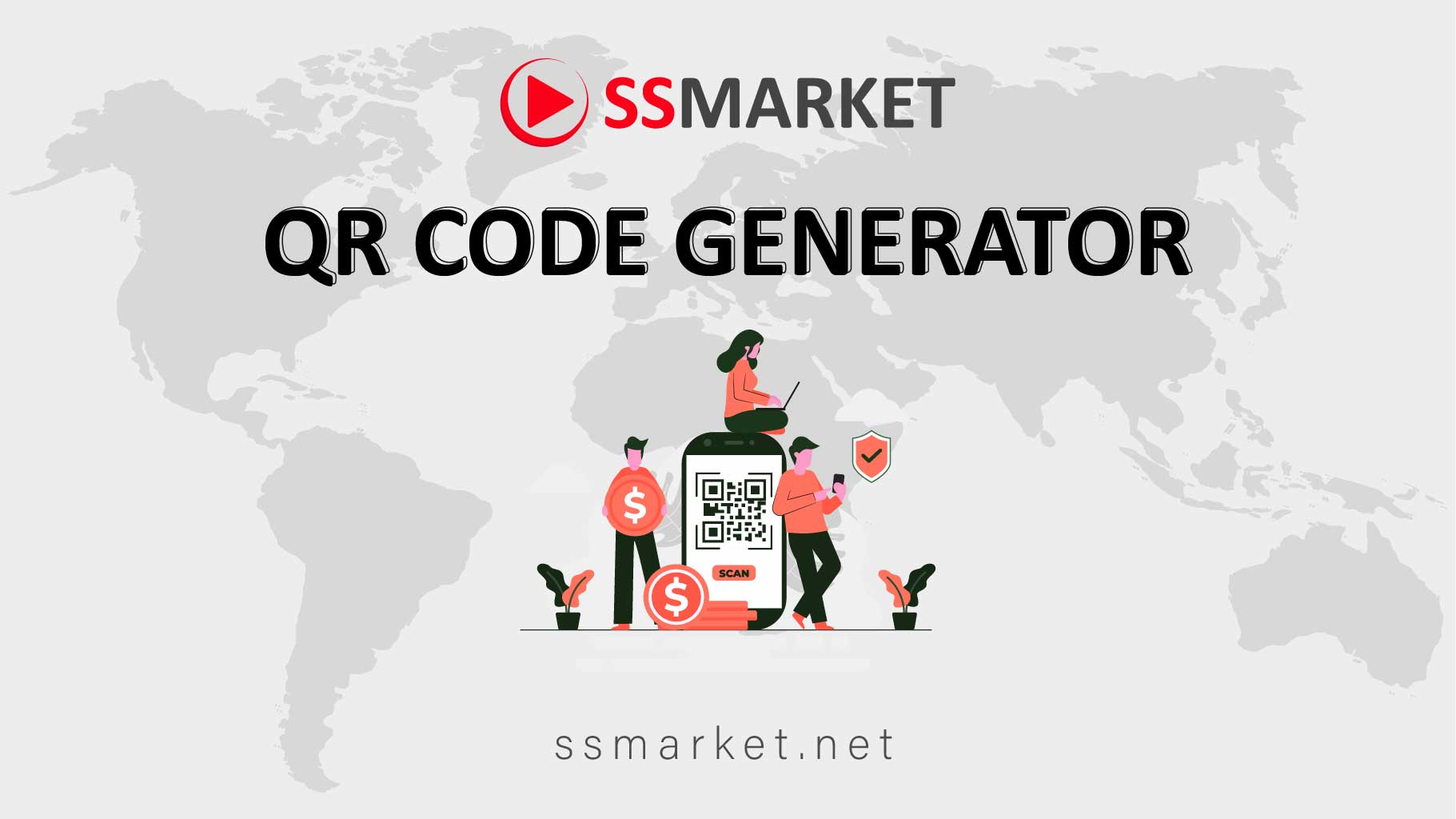 Free QR Code Generator – Create & Download PNG Codes Instantly - SS Market